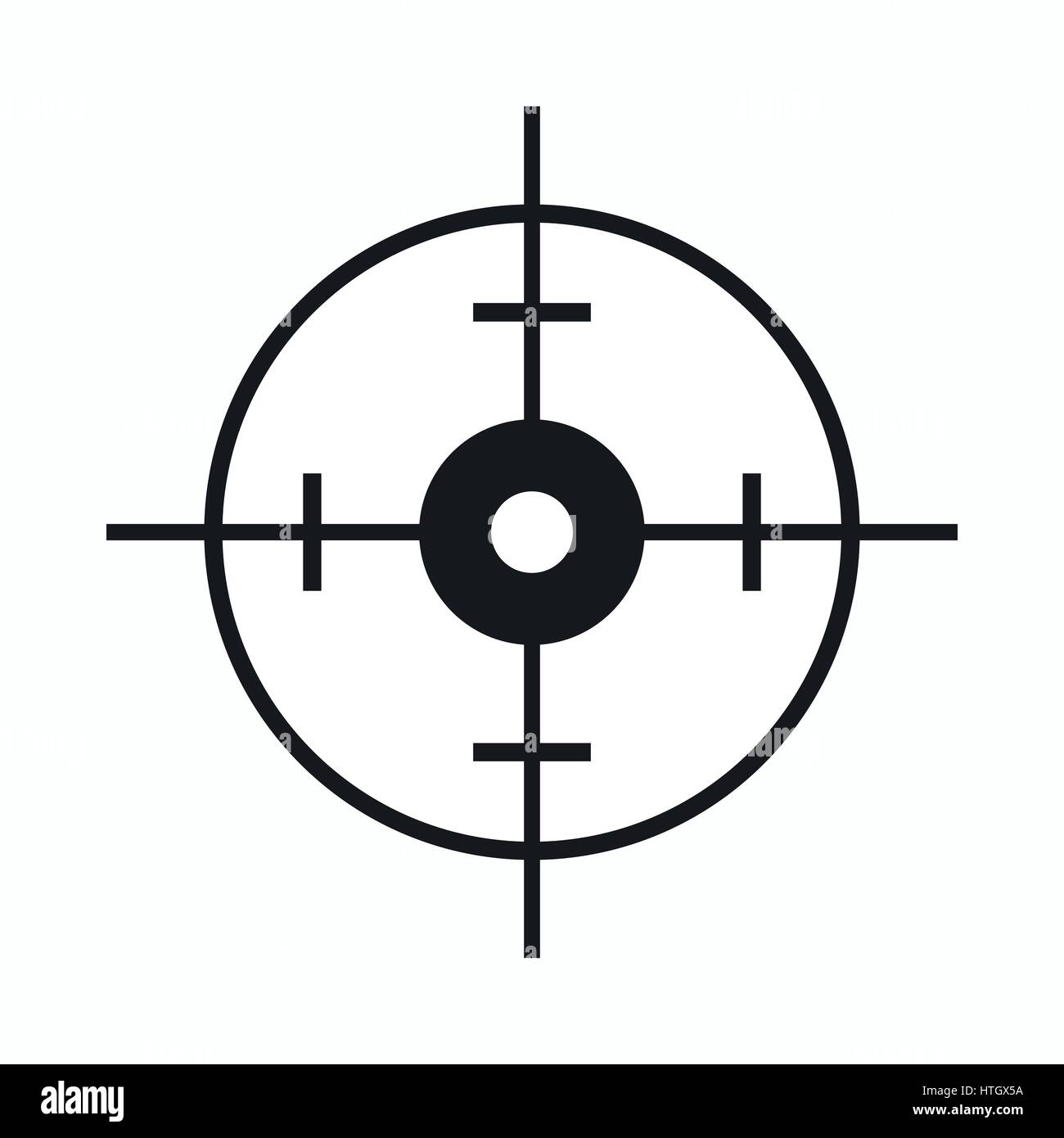 Radar screen icon, simple style Stock Vector Image & Art - Alamy