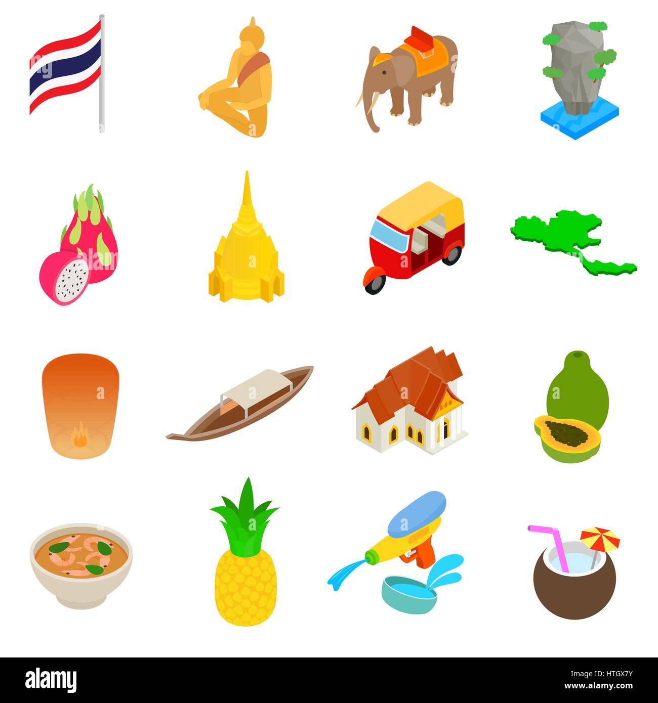 Pattaya thailand Stock Vector Images - Alamy