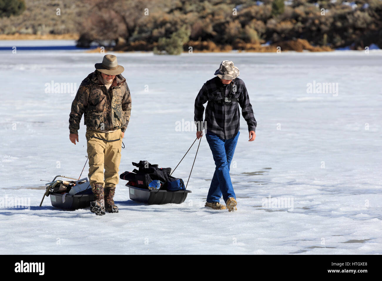 Eagle Valley Resevoir, Spring Valley State Park, Pioche, Nevada, USA ...