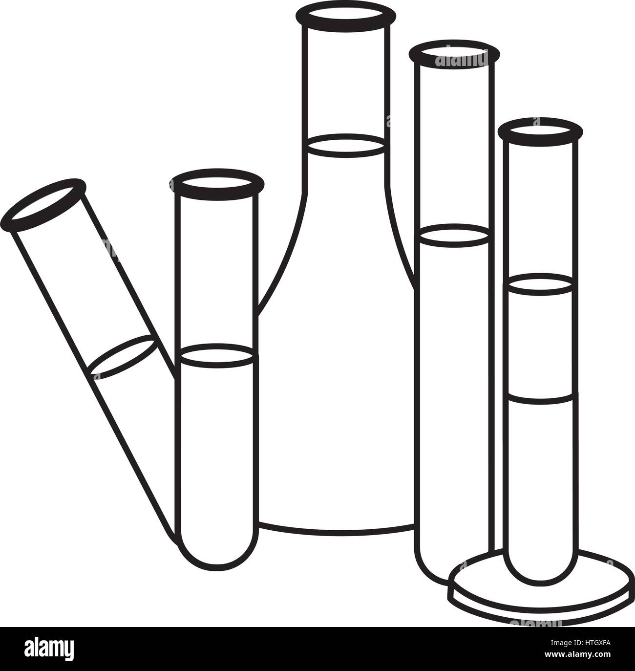figure clinical laboratory icon Stock Vector Image & Art - Alamy