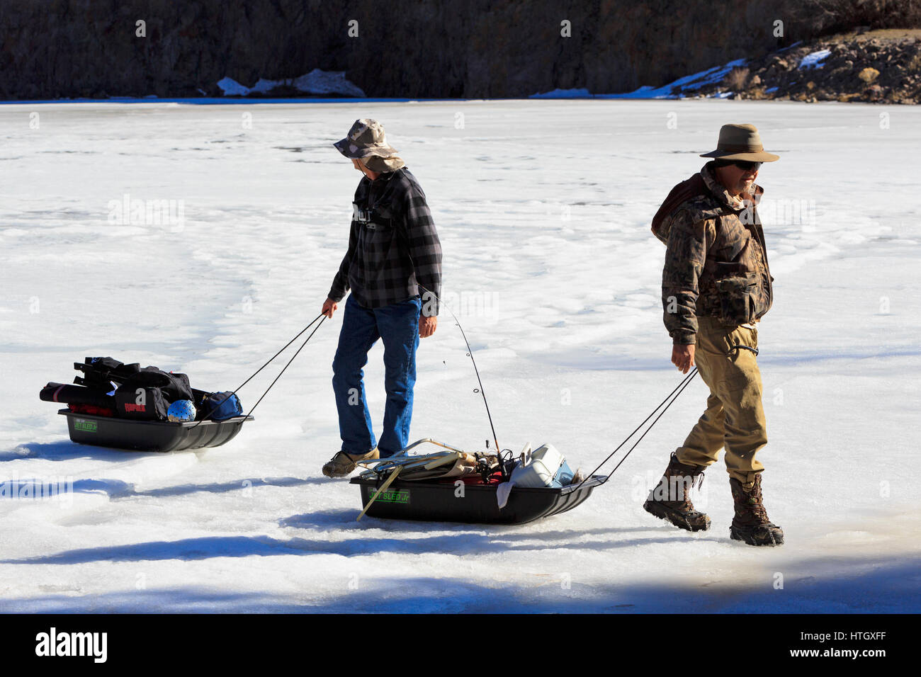 Eagle Valley Resevoir, Spring Valley State Park, Pioche, Nevada, USA ...