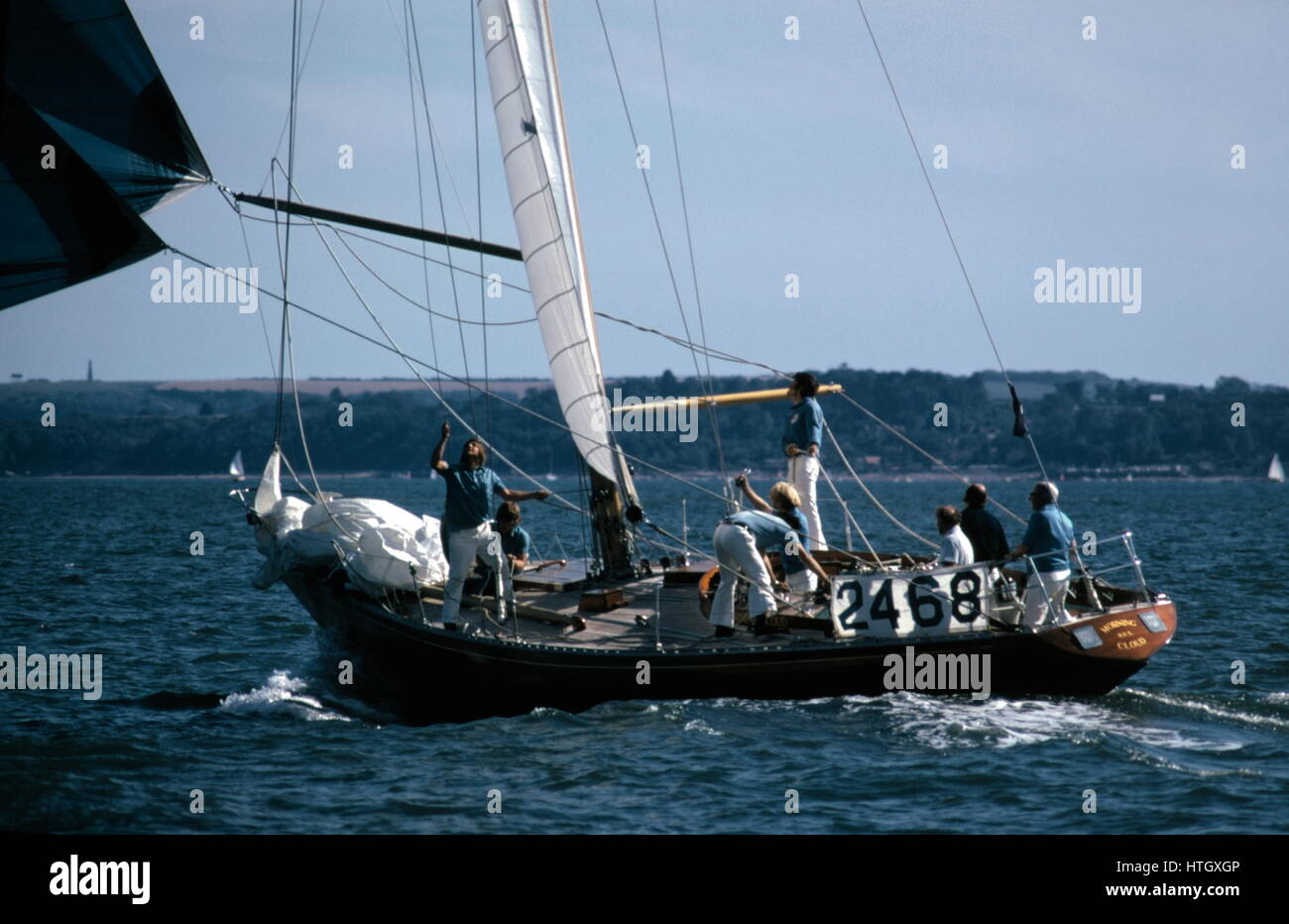 Heath yacht wreck hi-res stock photography and images - Alamy