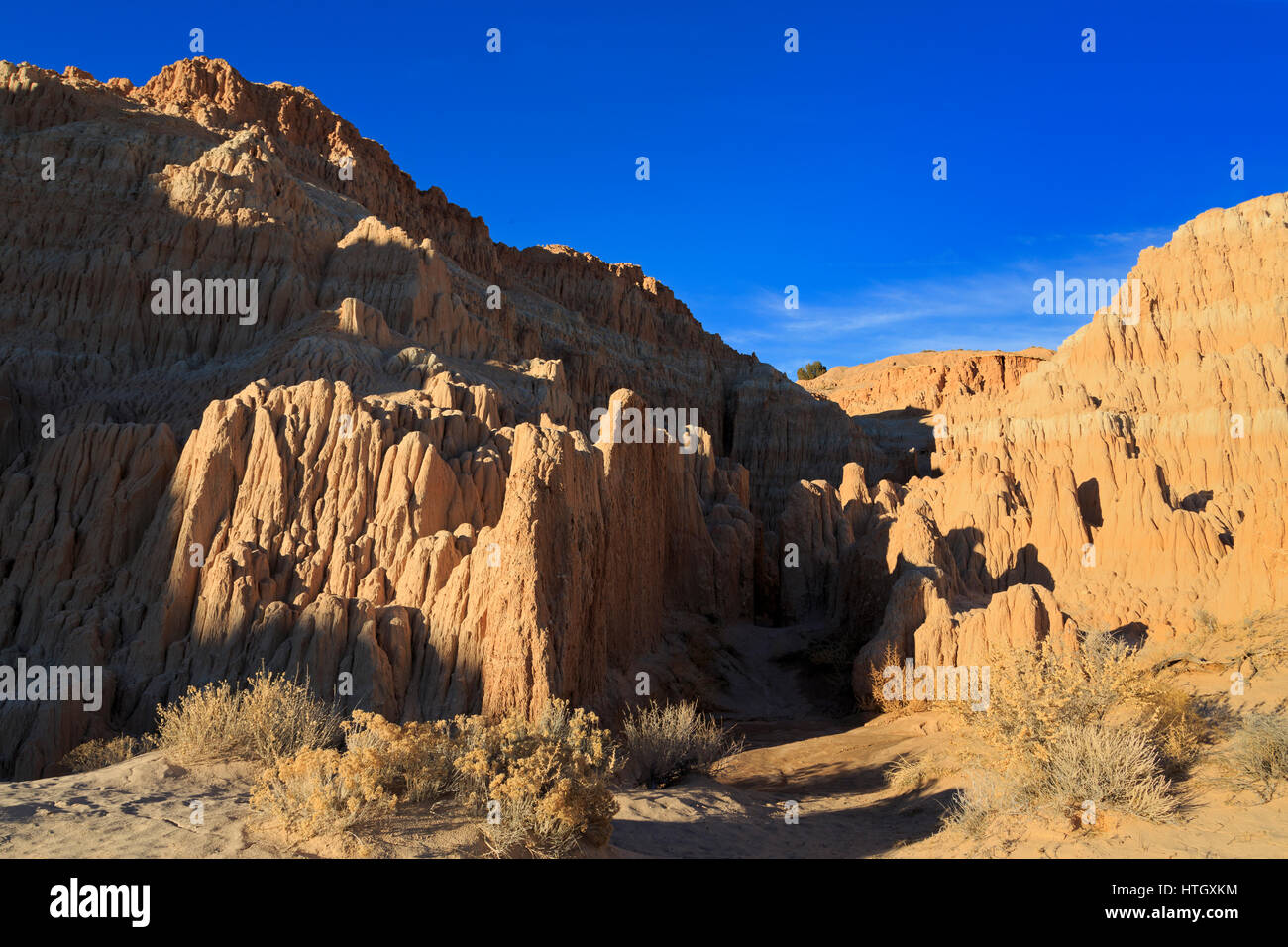 Caves area, Cathedral Gorge State Park, Panaca, Nevada, USA Stock Photo ...