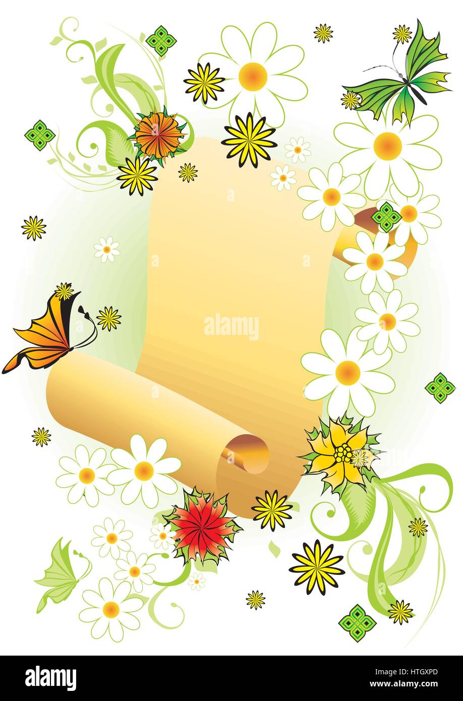 Summer scroll hi-res stock photography and images - Alamy