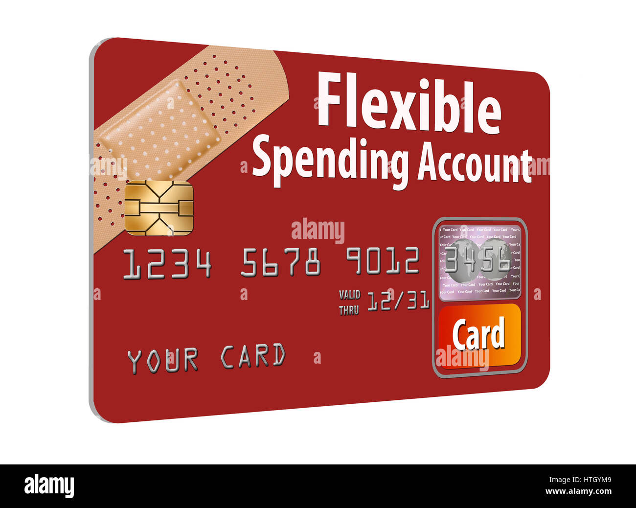 FSA debit card Flexible Spending Account Stock Photo - Alamy