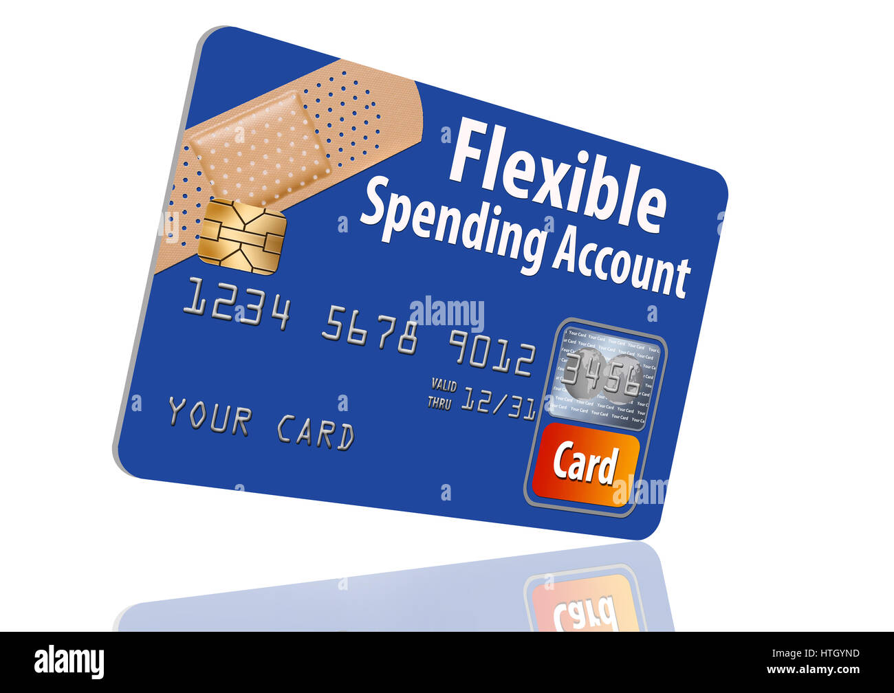 FSA debit card Flexible Spending Account Stock Photo - Alamy