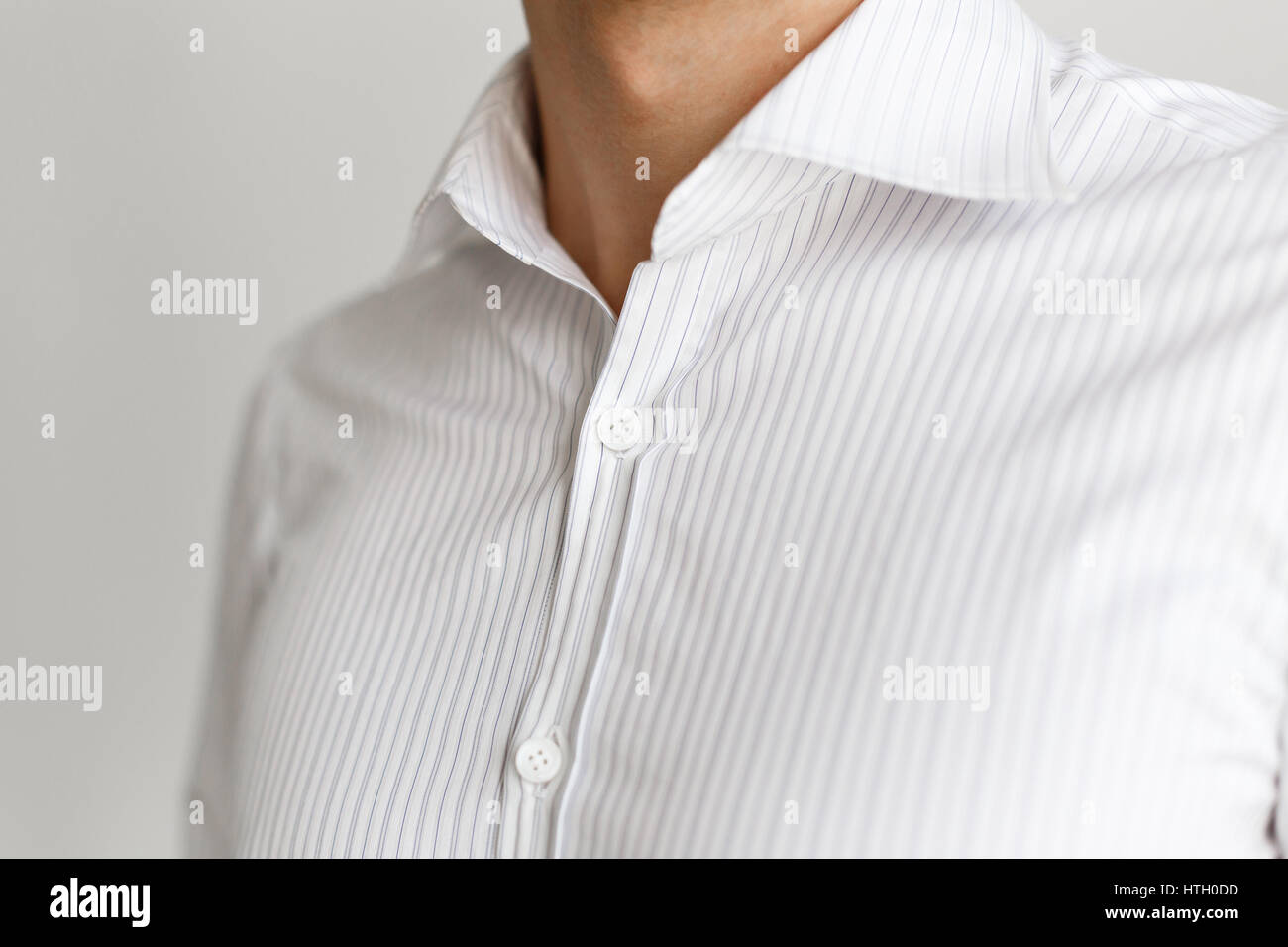 Shirt collar unbuttoned hi-res stock photography and images - Alamy