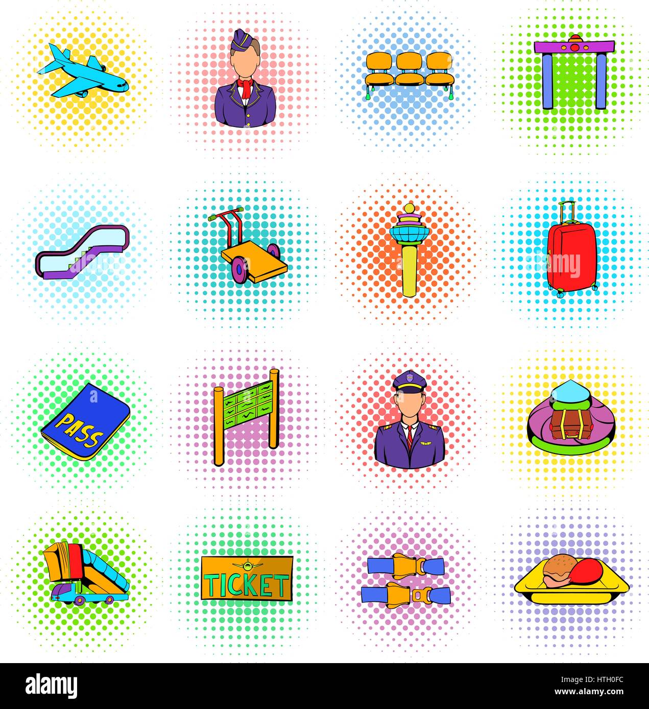 Baggage claim in airport Cut Out Stock Images & Pictures - Alamy