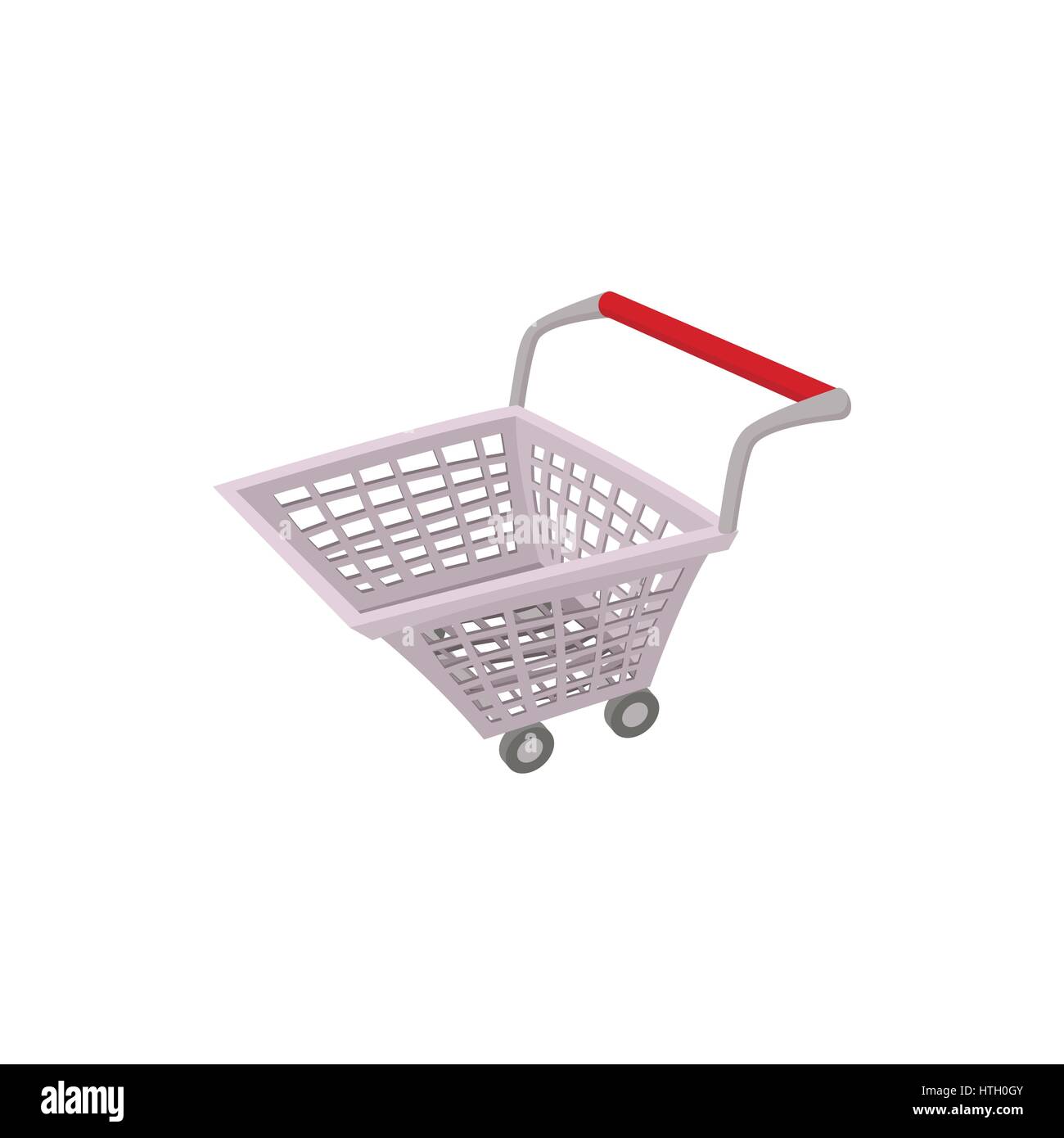 Shopping cart icon, cartoon style Stock Vector Image & Art - Alamy