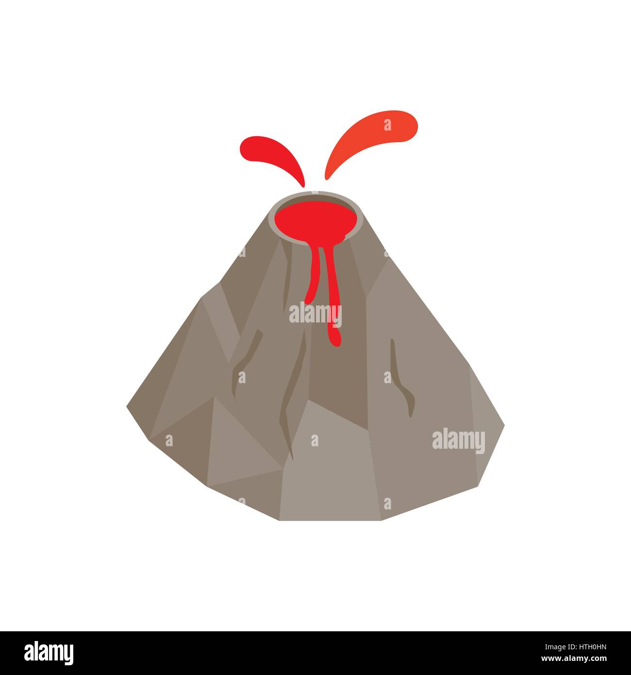 Earthquake icon isometric illustration Stock Vector Images - Alamy