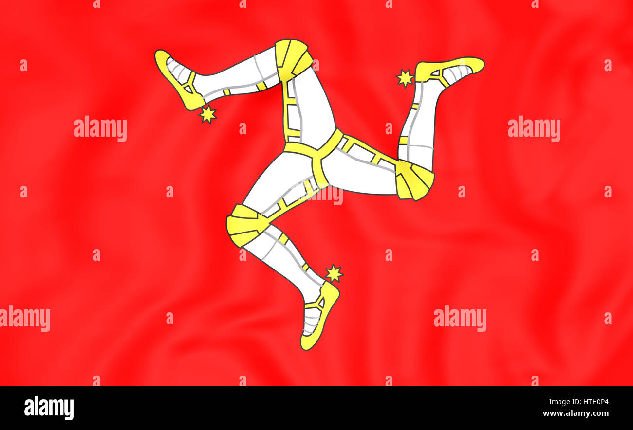 Isle of man emblem hi-res stock photography and images - Alamy