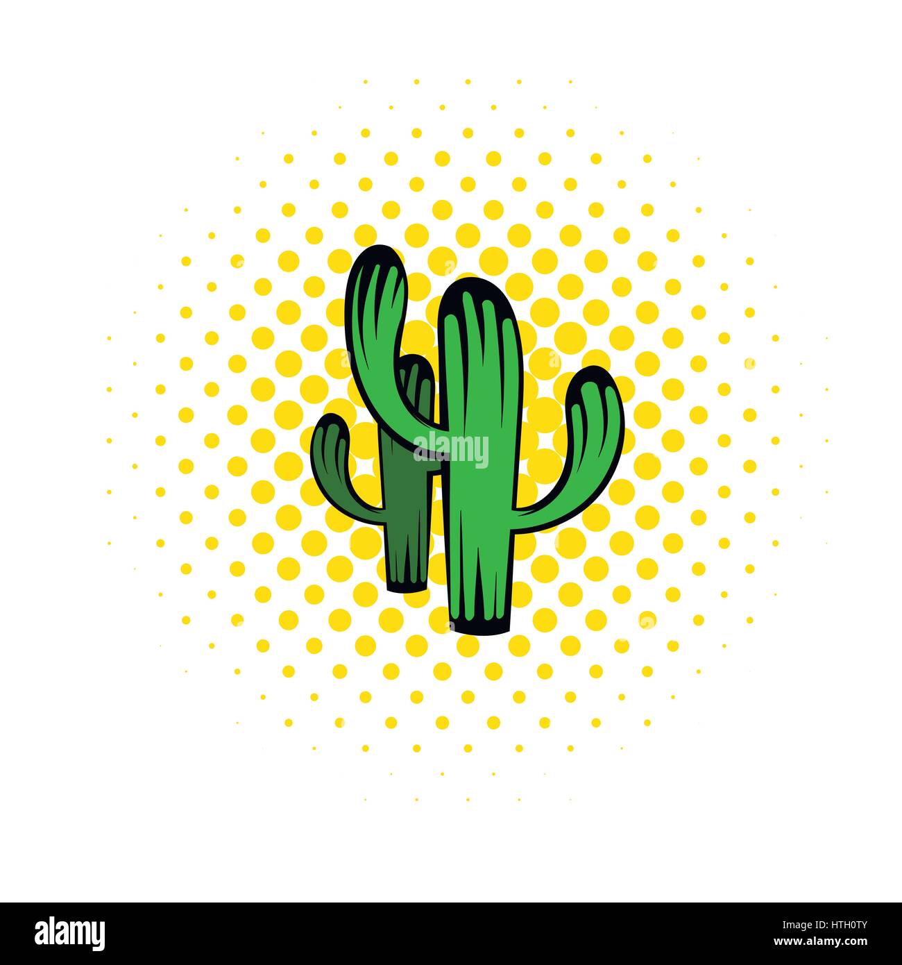 Mexico desert landscape cactus cowboy hi-res stock photography and ...