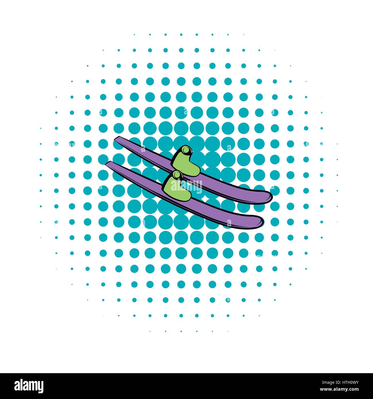 Vacation water skiing Cut Out Stock Images & Pictures - Alamy