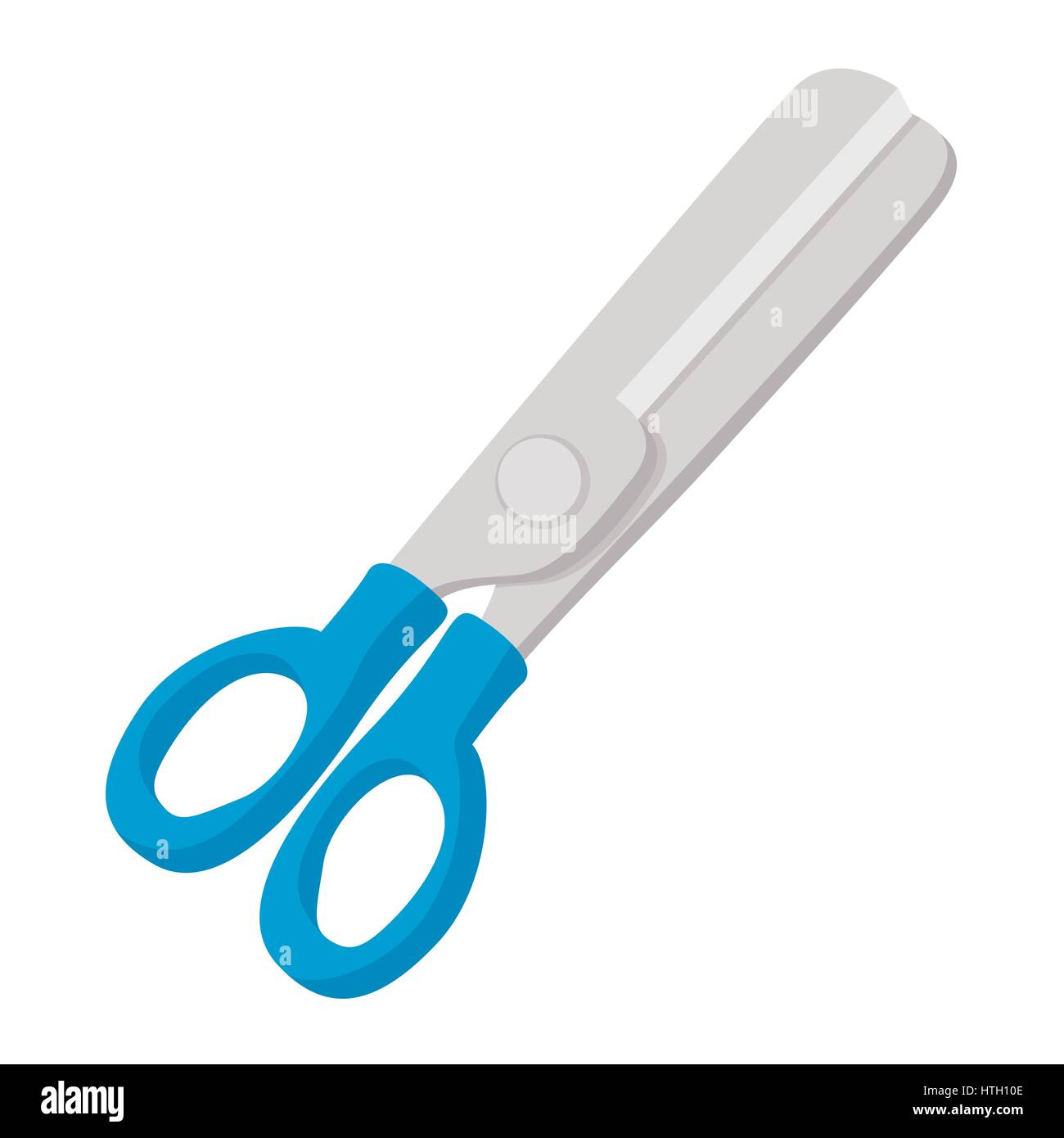 Children school scissors icon, cartoon style Stock Vector Image & Art ...