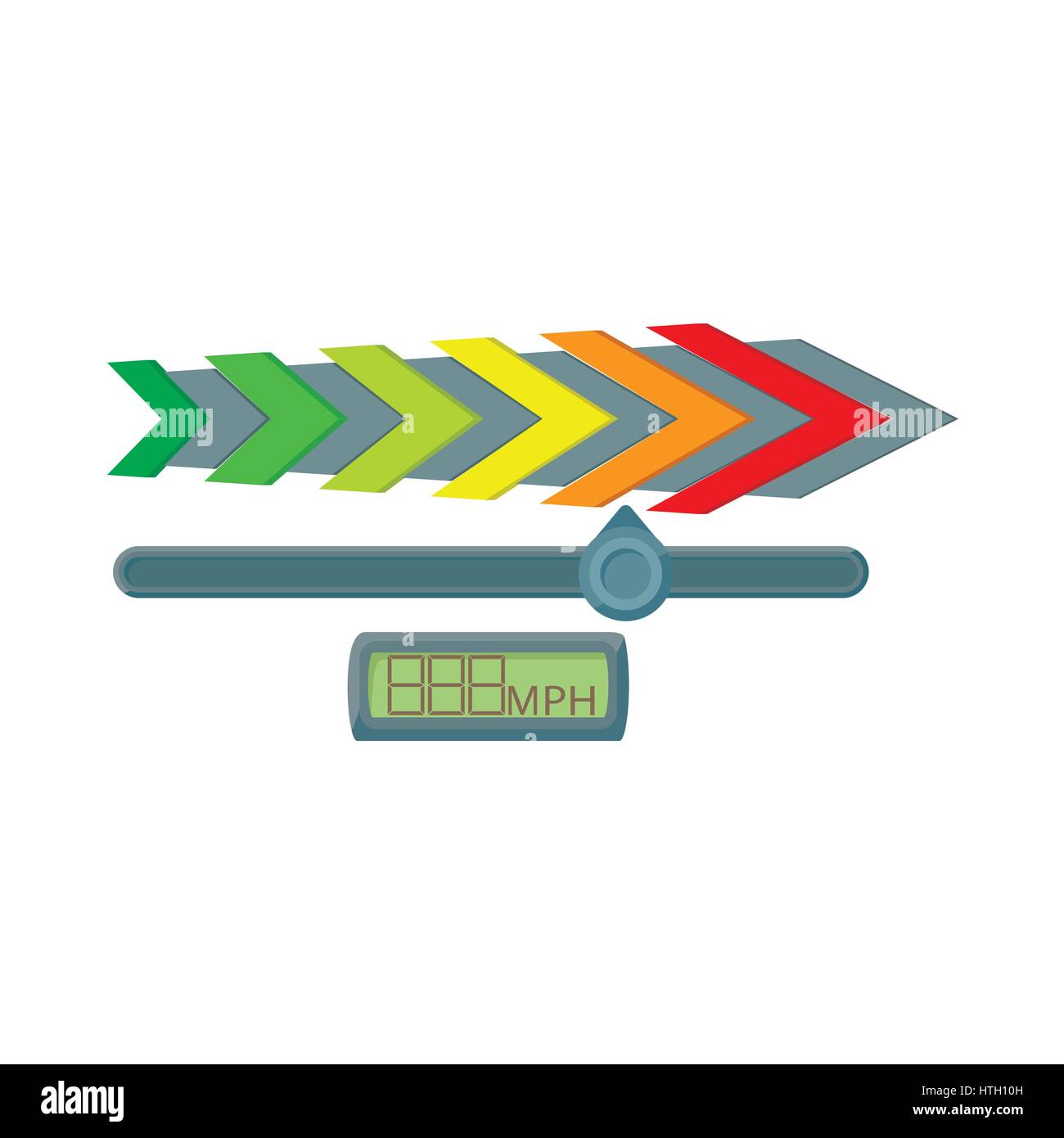 Gauge speedometer icon, cartoon style Stock Vector Image & Art - Alamy