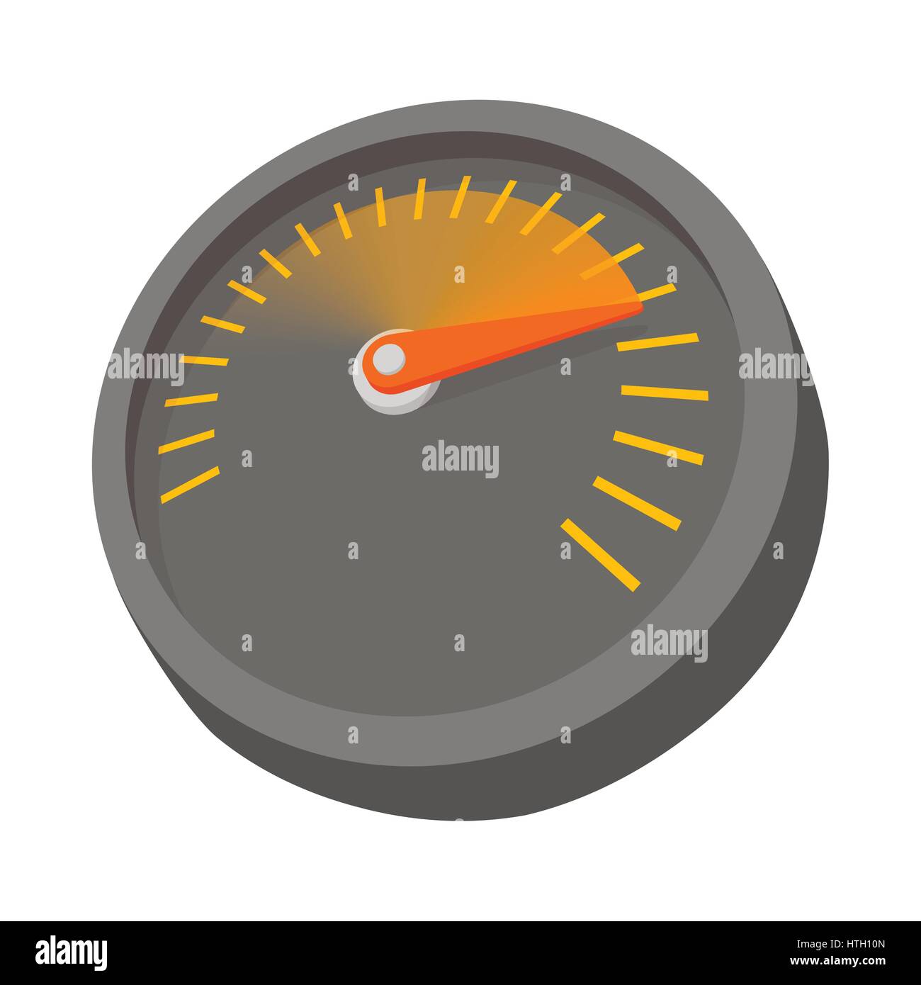 Car speedometer or tachometer icon, cartoon style Stock Vector Image ...