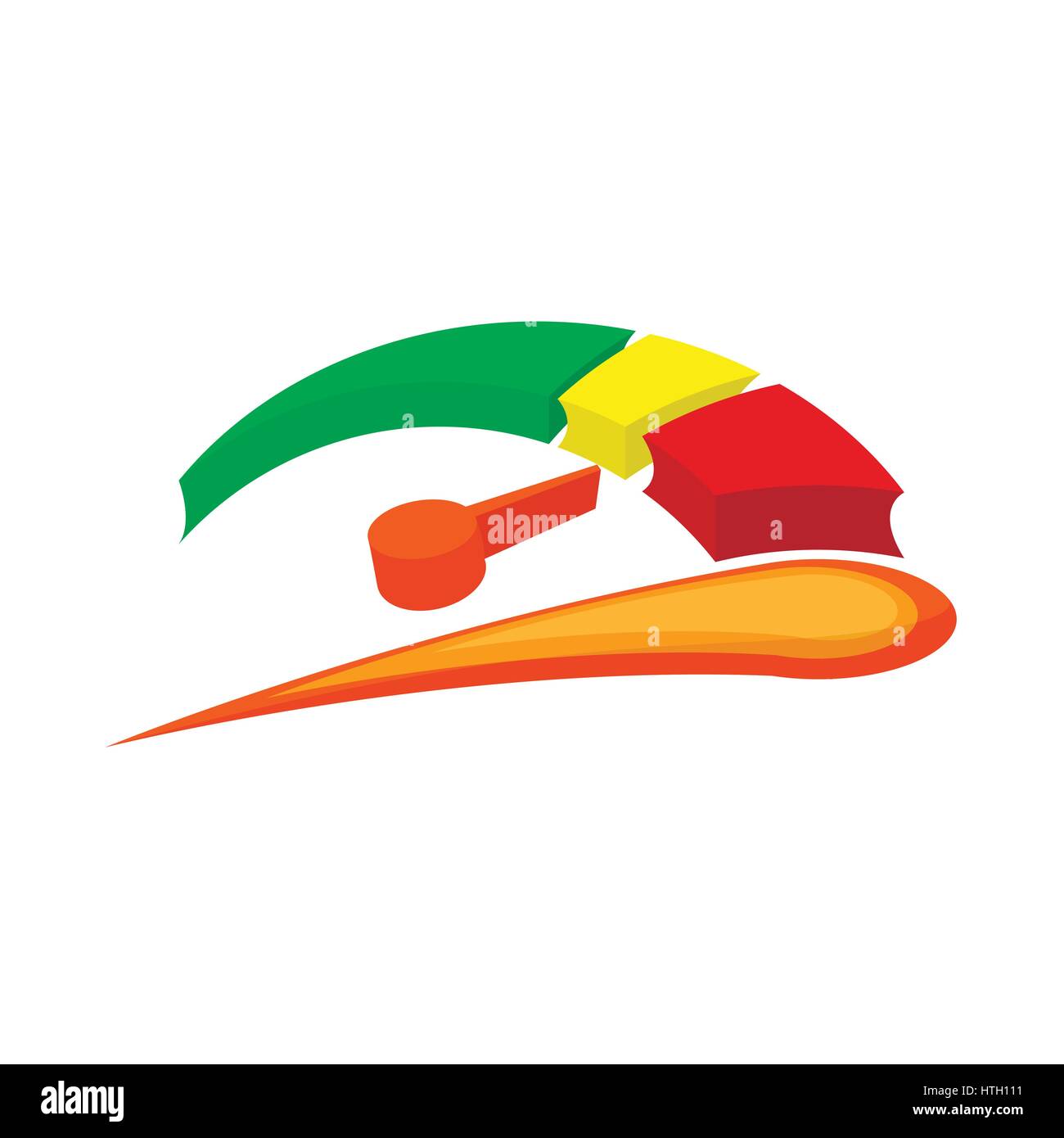 Mechanical gauge display Cut Out Stock Images & Pictures - Alamy