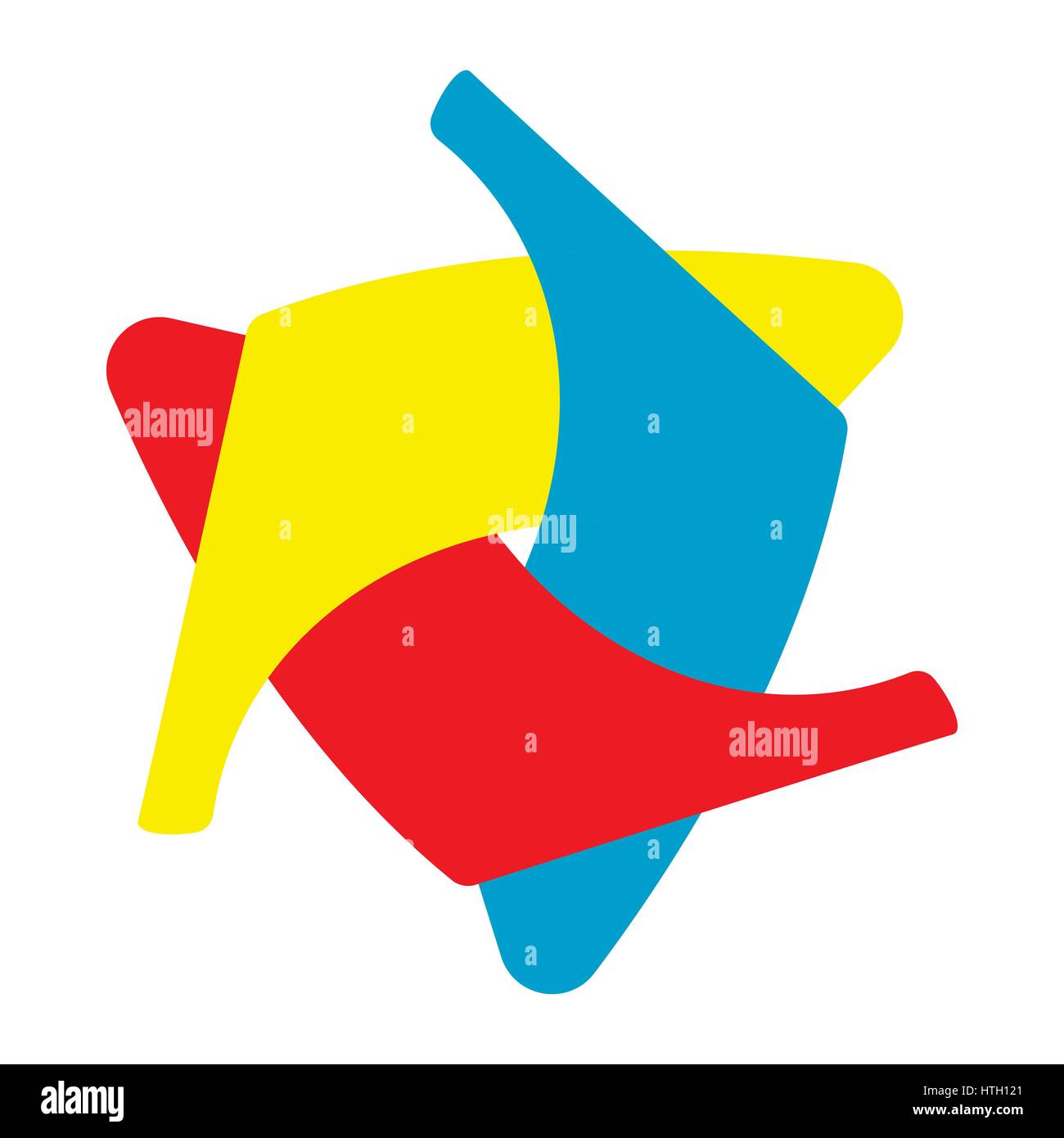 Abstract shape icon, cartoon style Stock Vector Image & Art - Alamy