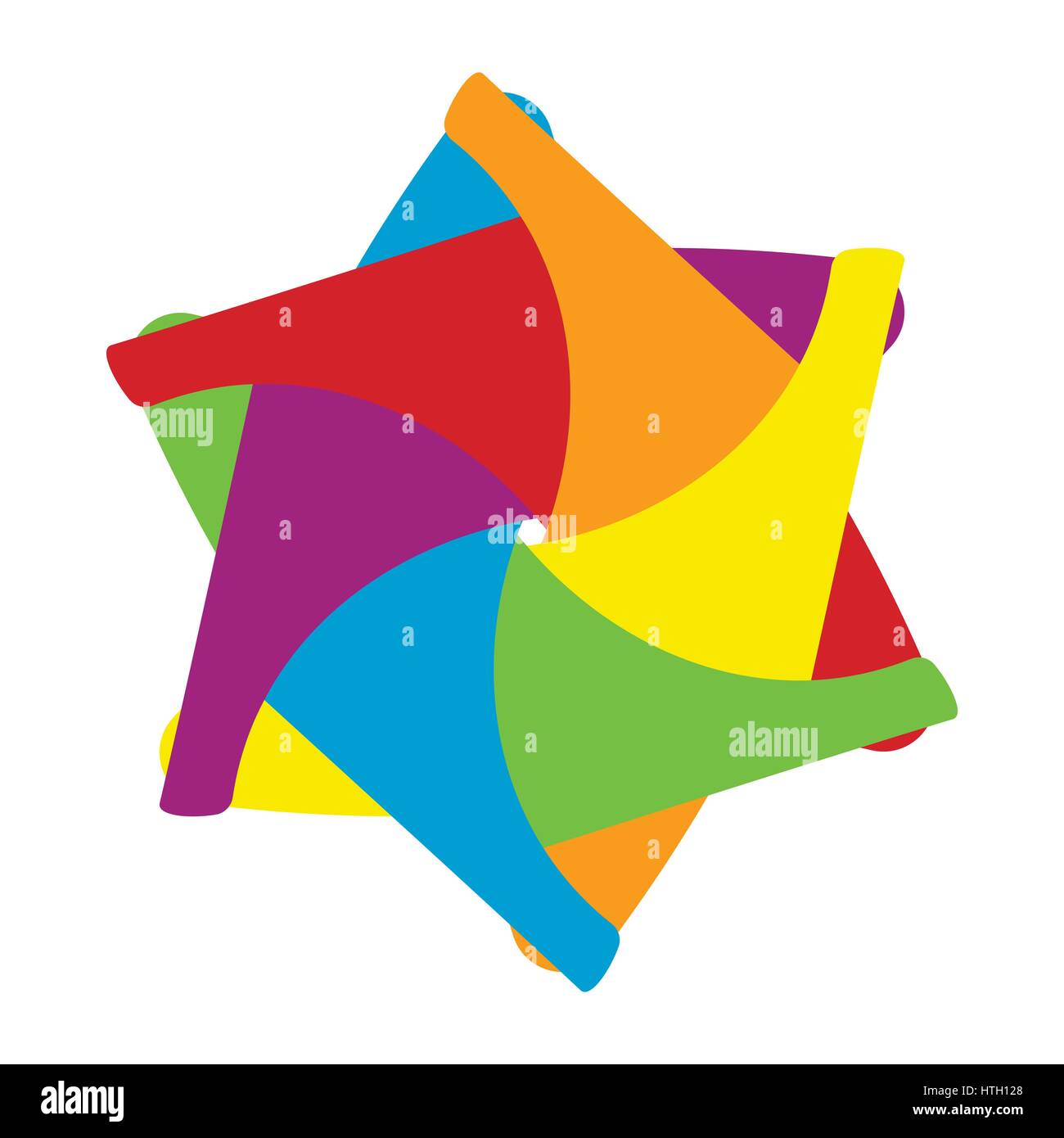 Abstract shape icon, cartoon style Stock Vector Image & Art - Alamy
