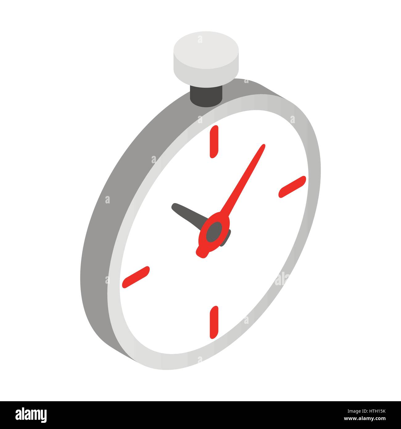 Pocket watch icon, isometric 3d style Stock Vector Image & Art - Alamy