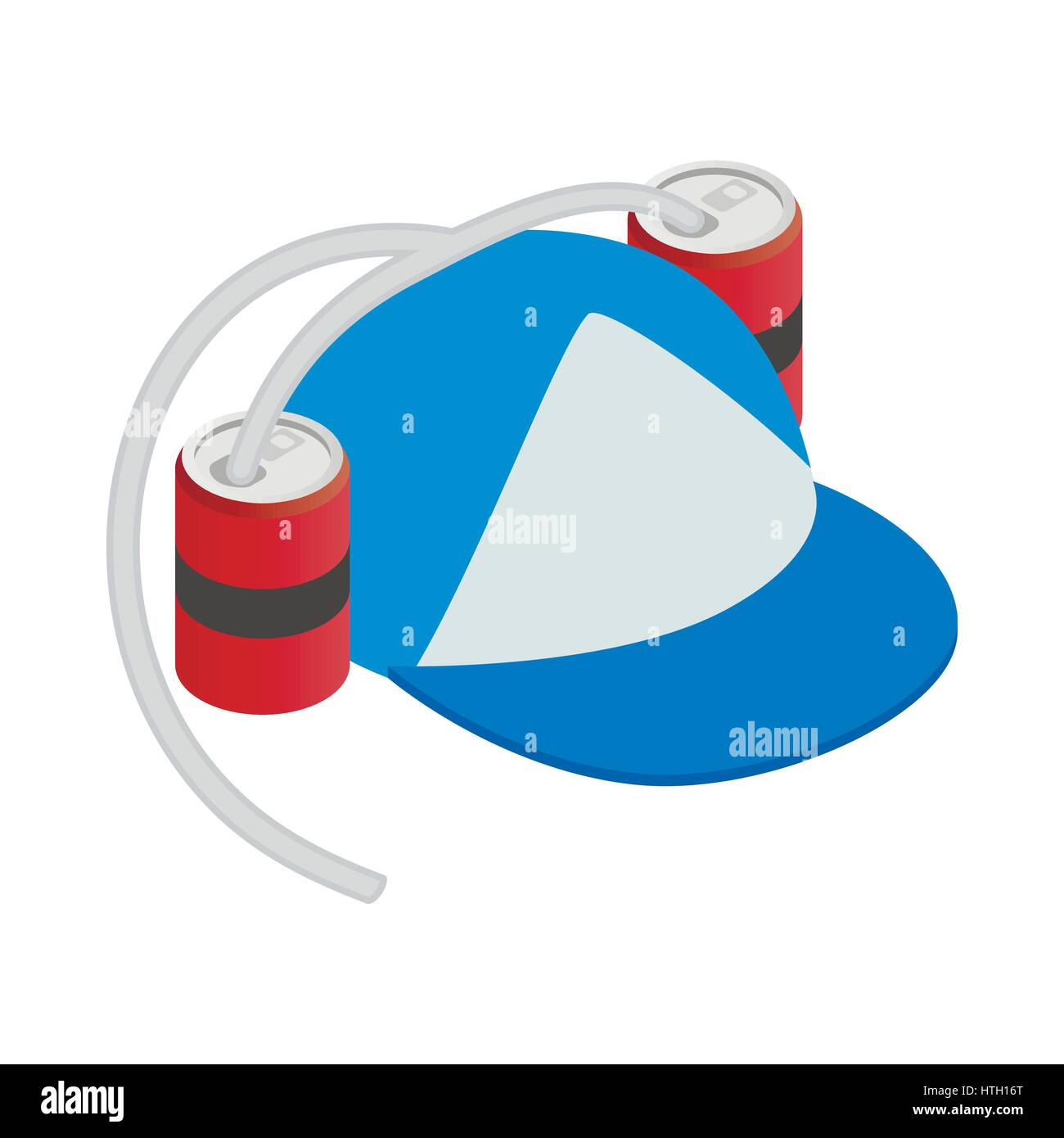 Beer can hat Stock Vector Images - Alamy