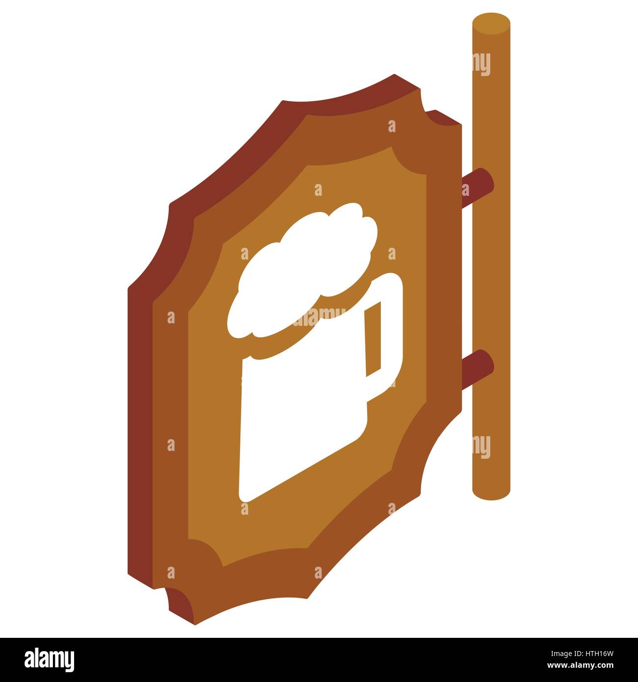 Sign board street food Cut Out Stock Images & Pictures - Alamy