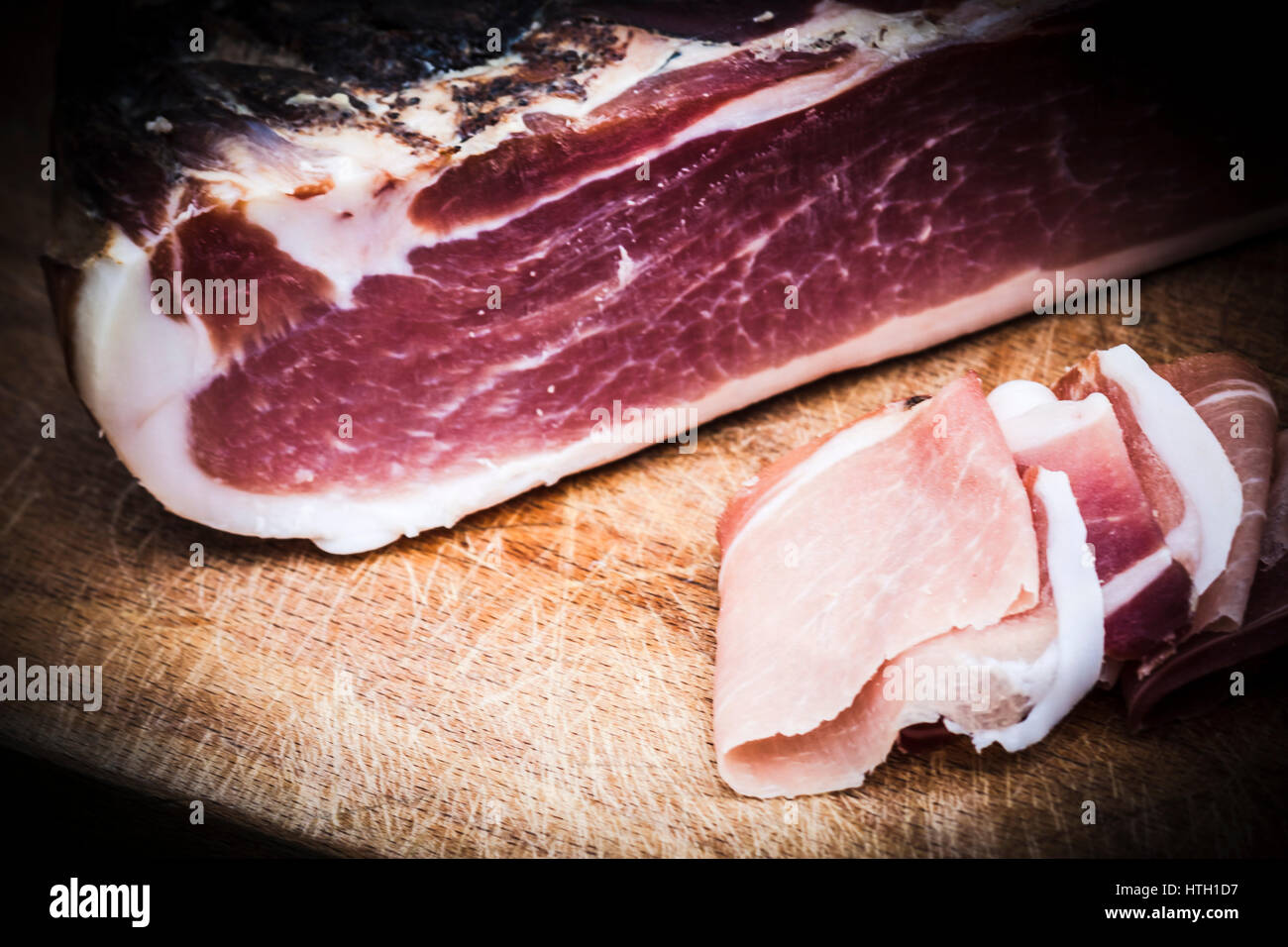 Speck and meat hi-res stock photography and images - Alamy