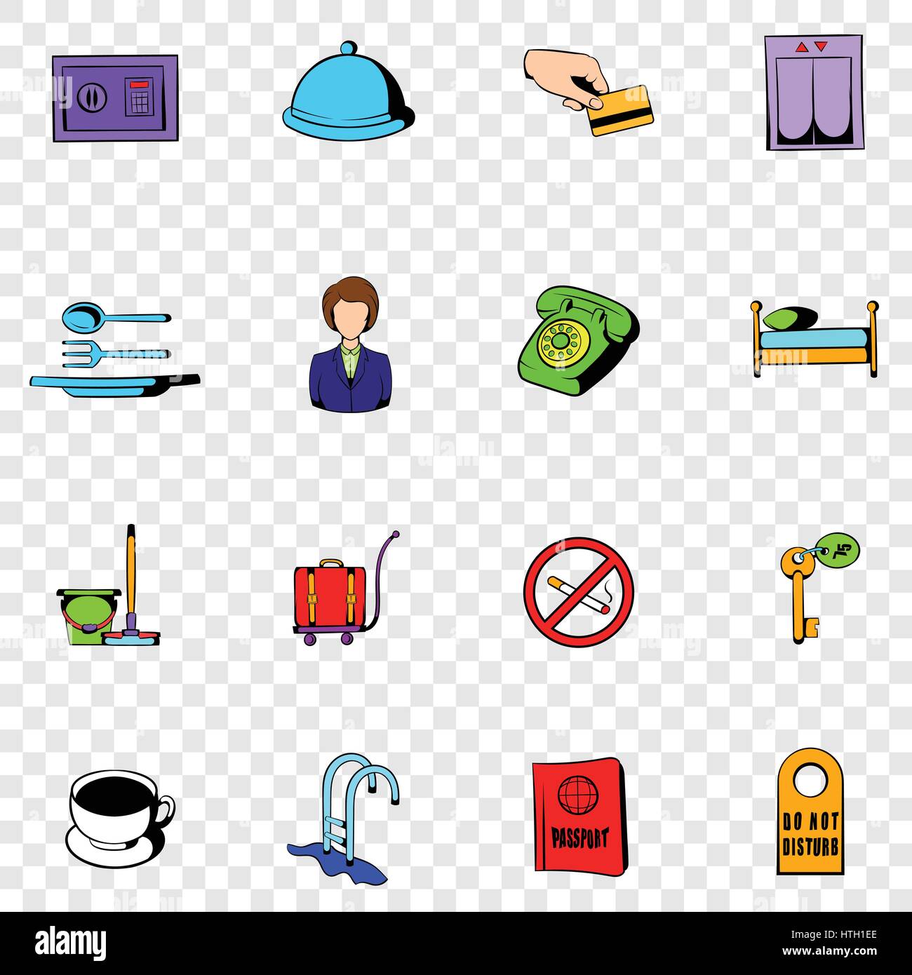 Bad hotel Stock Vector Images - Alamy