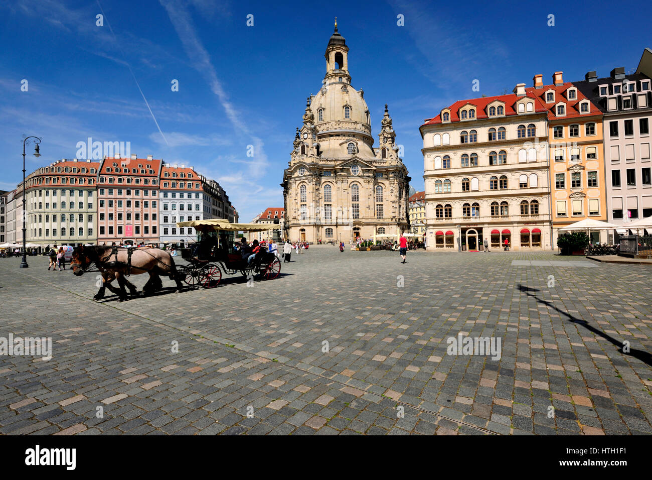 Dresden, baroque, building, church, churches, dresden, exterior, facade ...