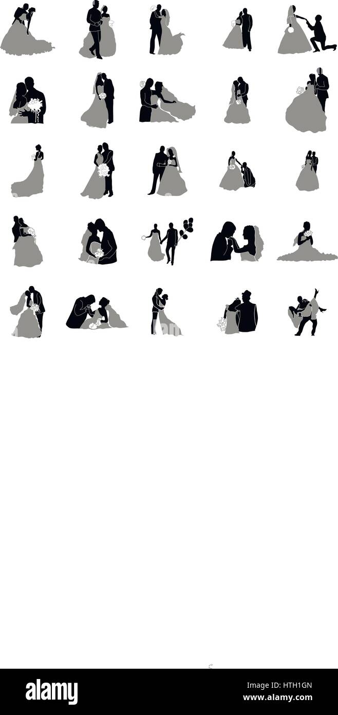 Bride set Black and White Stock Photos & Images - Alamy