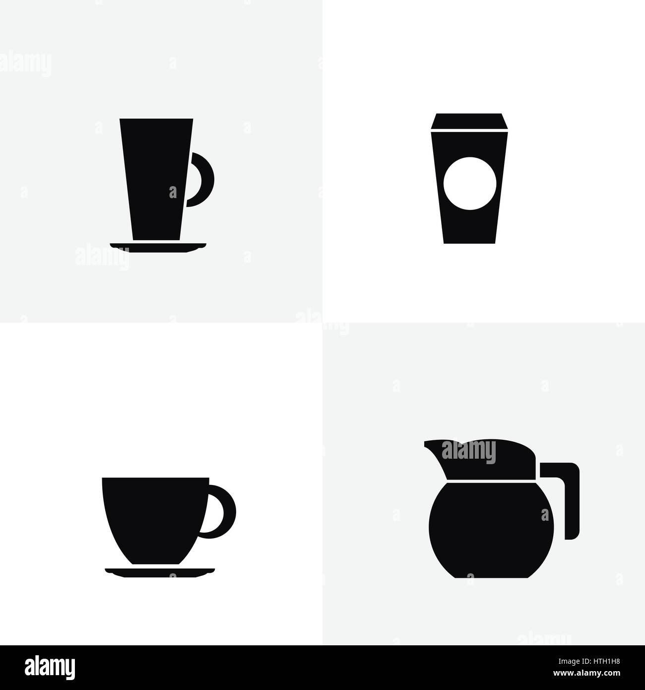 Coffee shop icon hi-res stock photography and images - Alamy