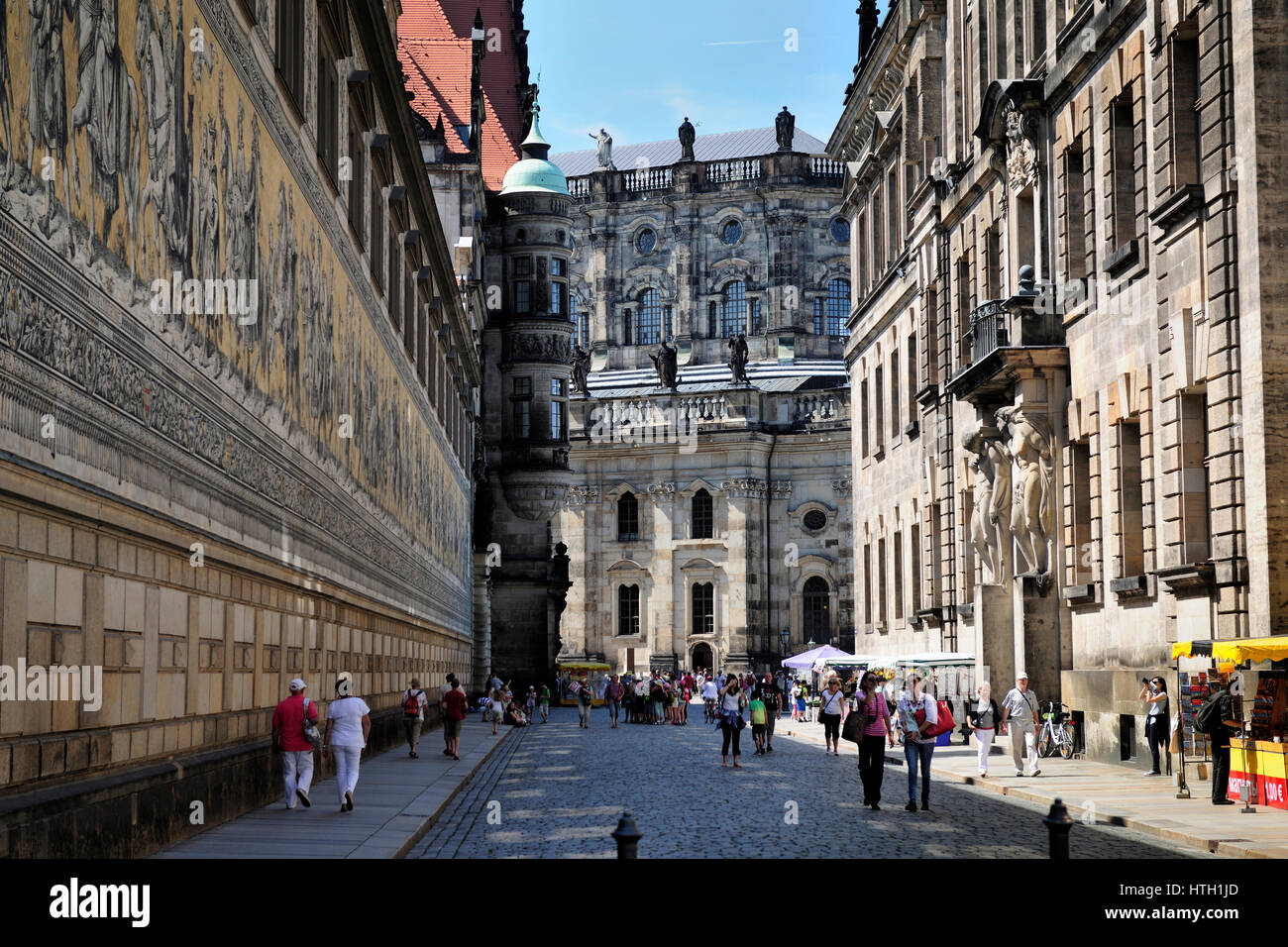 Dresden, heritage, europe, facade, frauenkirche, germany, people ...