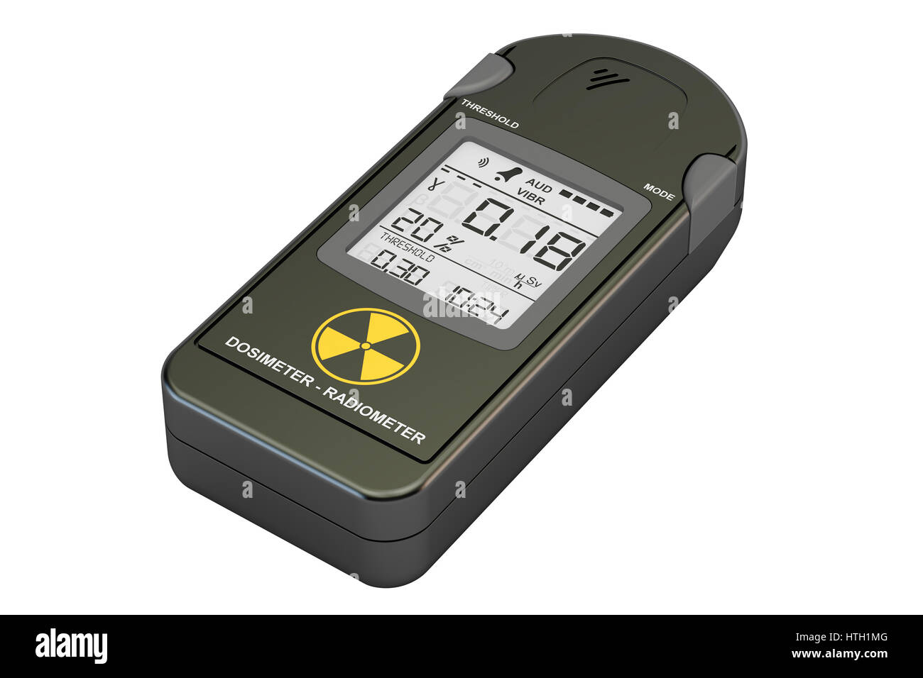 radiation dosimeter closeup, 3D rendering Stock Photo - Alamy