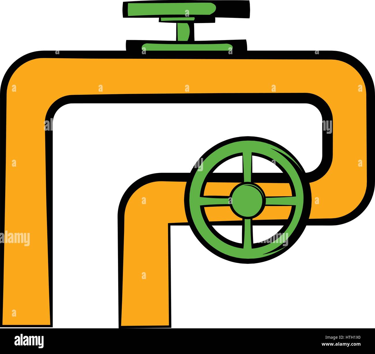 Isolation valve Stock Vector Images - Alamy