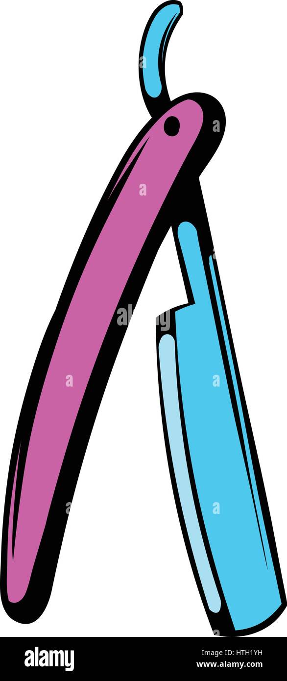 Straight Razor Stock Vector Images - Alamy