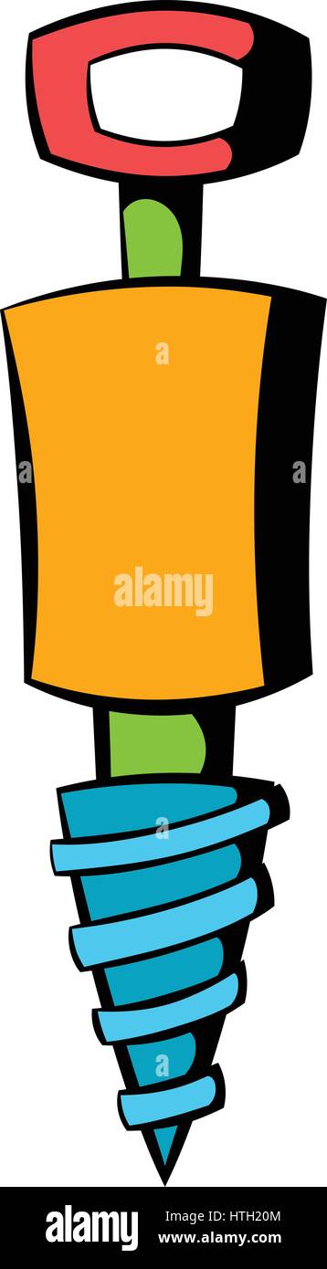 Jackhammer icon, icon cartoon Stock Vector Image & Art - Alamy