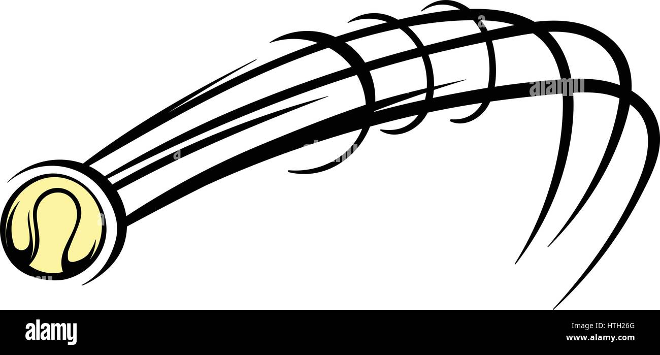 Flying baseball ball icon, icon cartoon Stock Vector Image & Art - Alamy