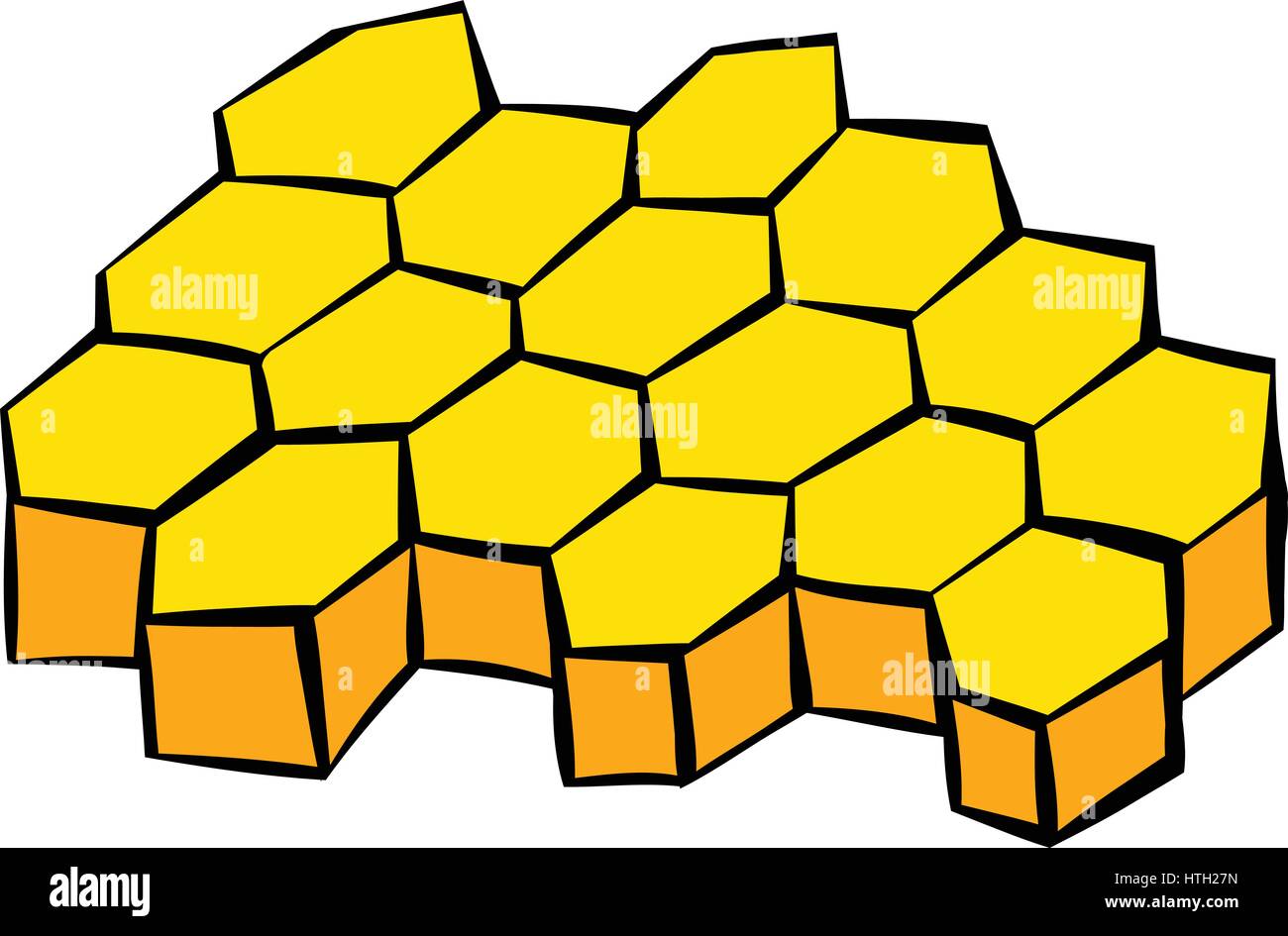 Honeycomb icon, icon cartoon Stock Vector Image & Art - Alamy