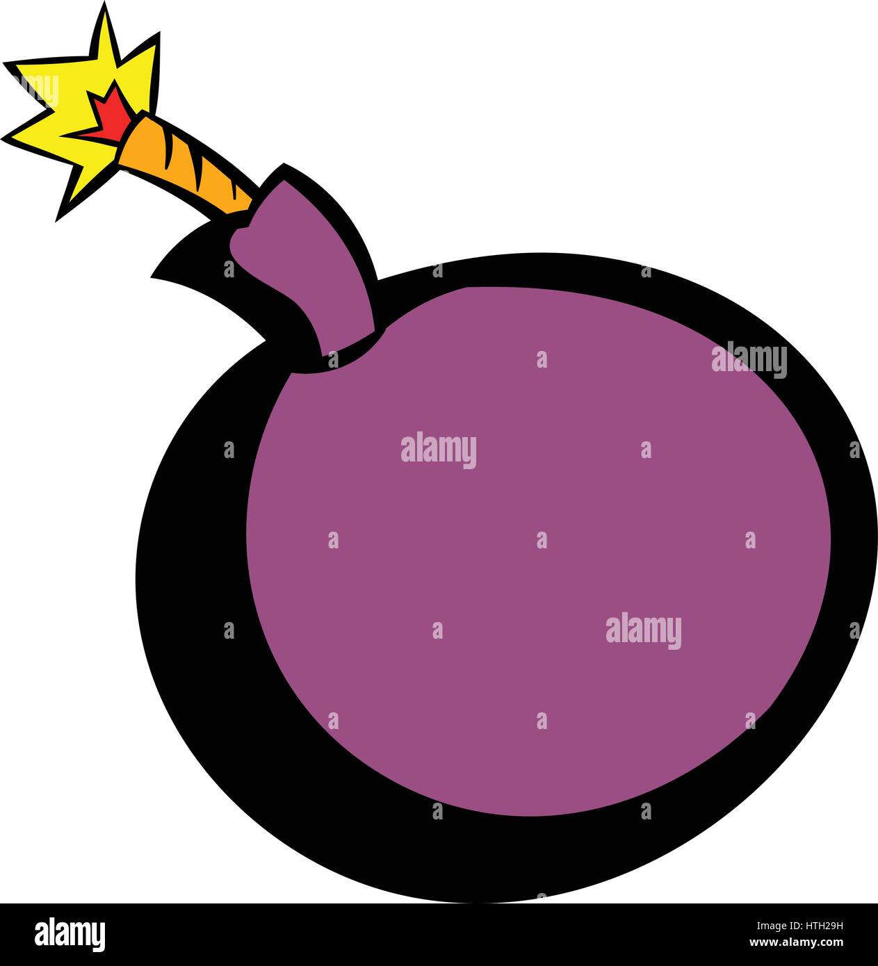 Bomb icon, icon cartoon Stock Vector Image & Art - Alamy