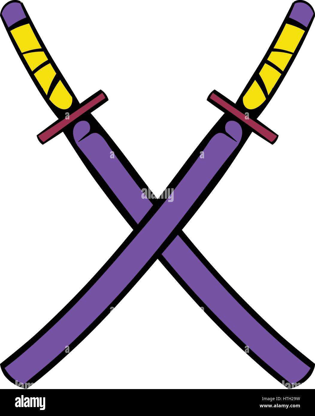 Japanese kendo sword icon, icon cartoon Stock Vector Image & Art - Alamy