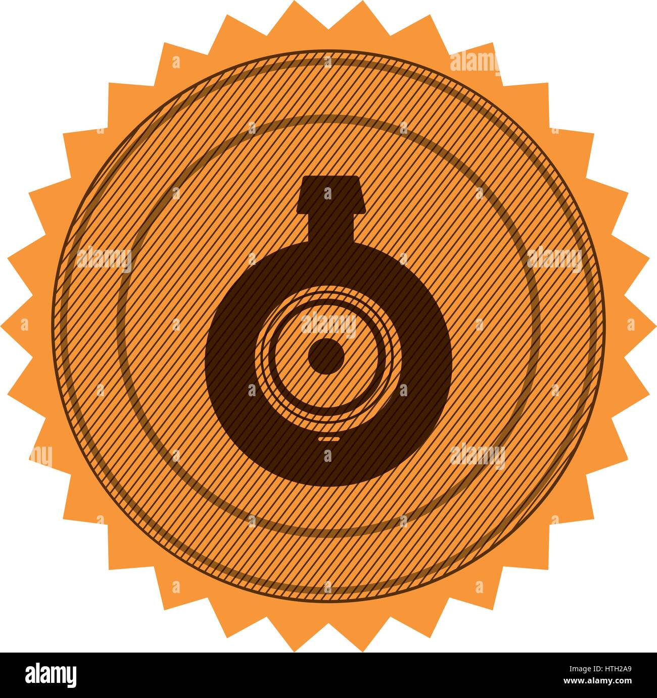 Black sawtooth frame Stock Vector Images - Alamy