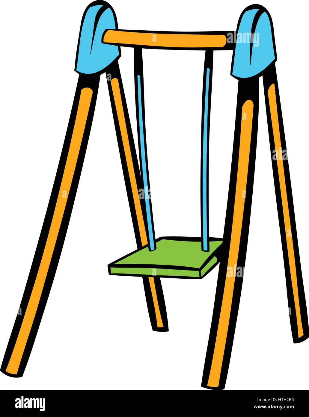 Playground swing icon, icon cartoon Stock Vector Image & Art - Alamy