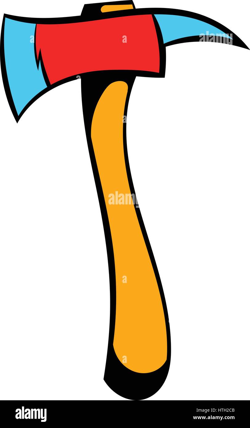 Axe for a firefighter icon, icon cartoon Stock Vector Image & Art - Alamy