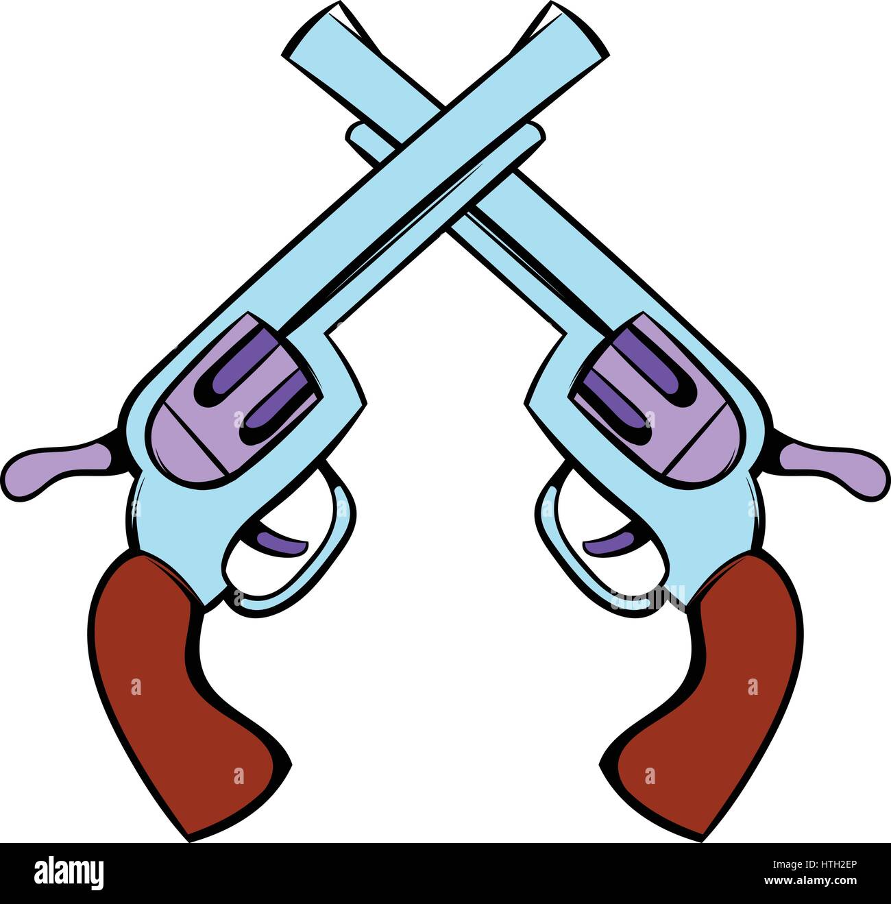 Old revolvers icon, icon cartoon Stock Vector Image & Art - Alamy