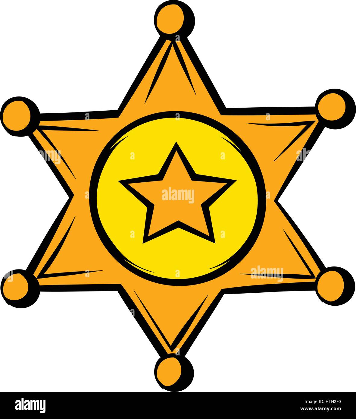 Sheriff Star Badge Silhuett 30+ Kostnadsfria Sheriff Och