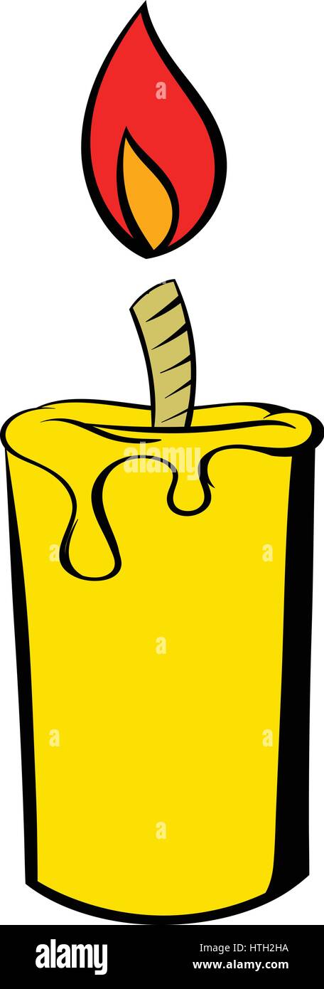 Candle icon, icon cartoon Stock Vector Image & Art - Alamy