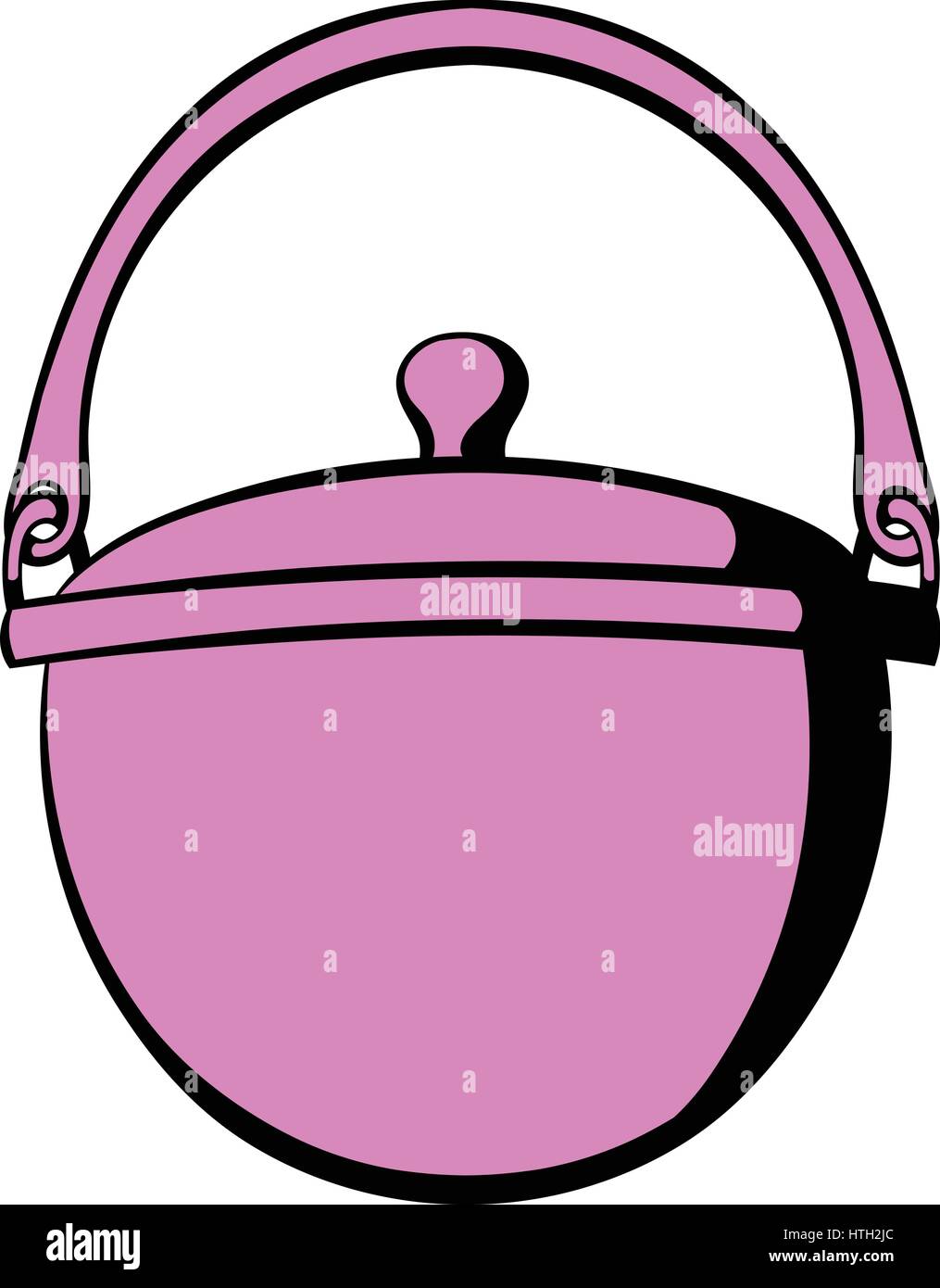 Traditional cooking cauldron icon, icon cartoon Stock Vector Image ...
