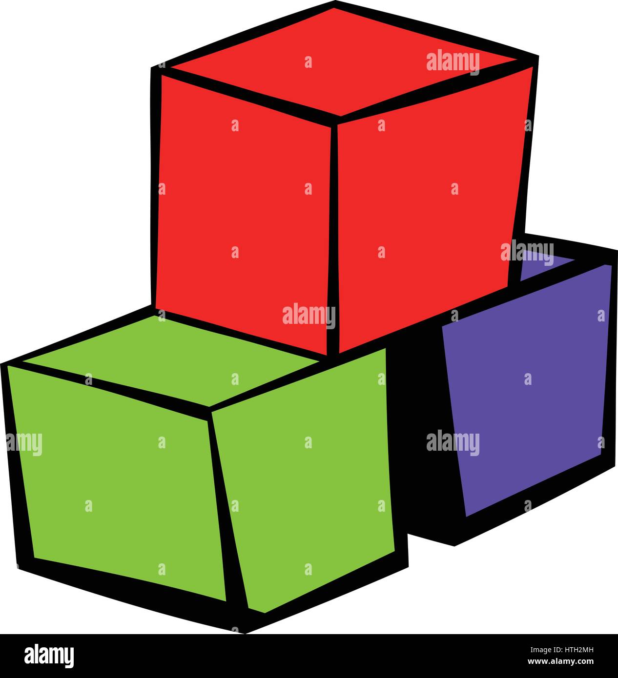 Three colored cubes icon, icon cartoon Stock Vector Image & Art - Alamy Three colored cubes icon, icon cartoon Stock Vector Image & Art - Alamy
