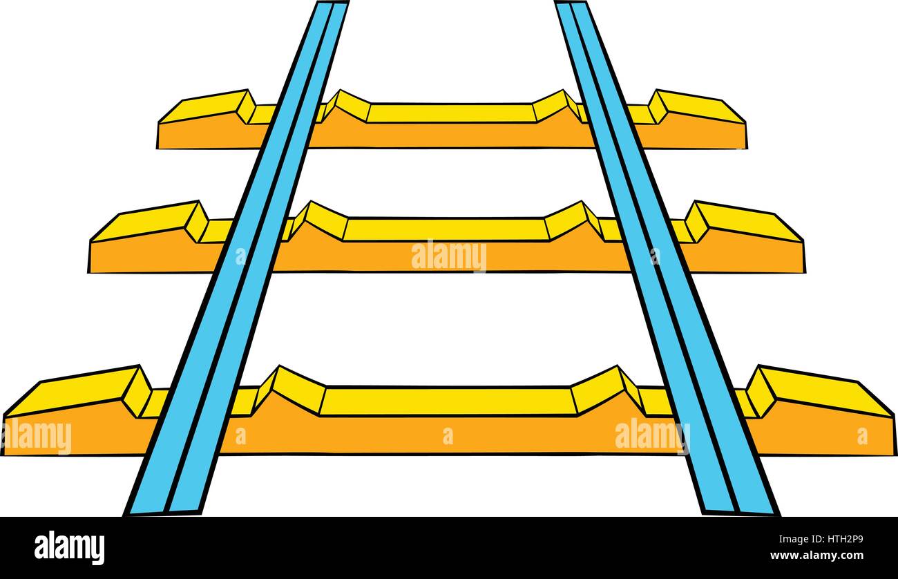 Railroad icon, icon cartoon Stock Vector Image & Art - Alamy