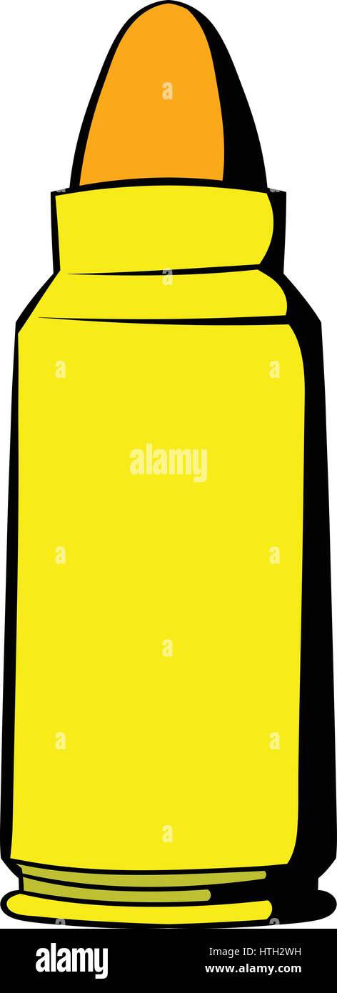 Shotgun cartridge icon cartoon Stock Vector Images - Alamy